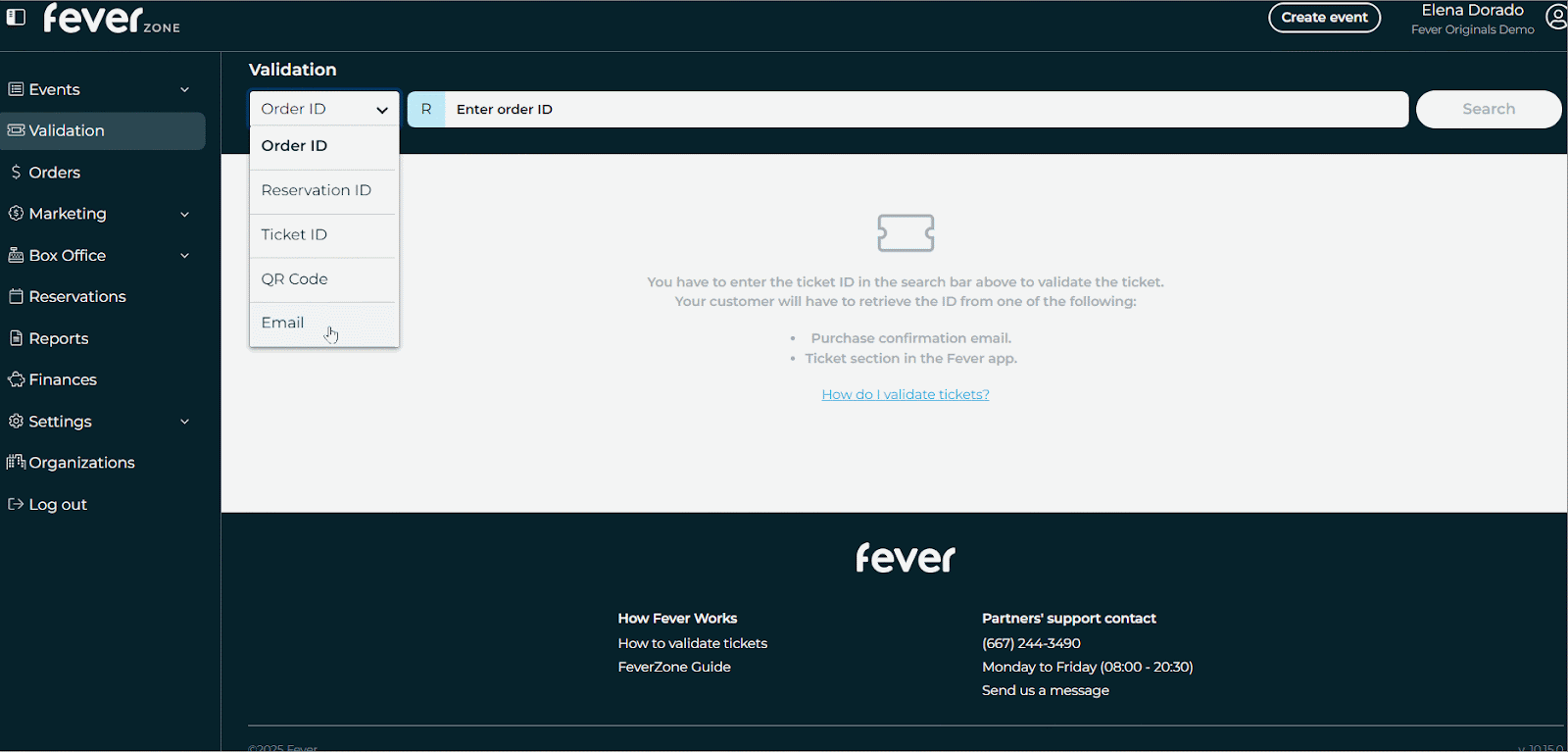 How to validate a ticket – Fever | EN